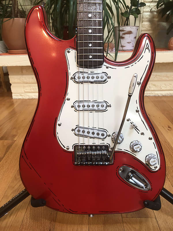 Cartoon Stratocaster | Reverb