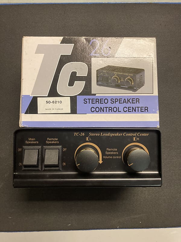TC-26 Stereo Speaker Control Center w/ Original Box | Reverb