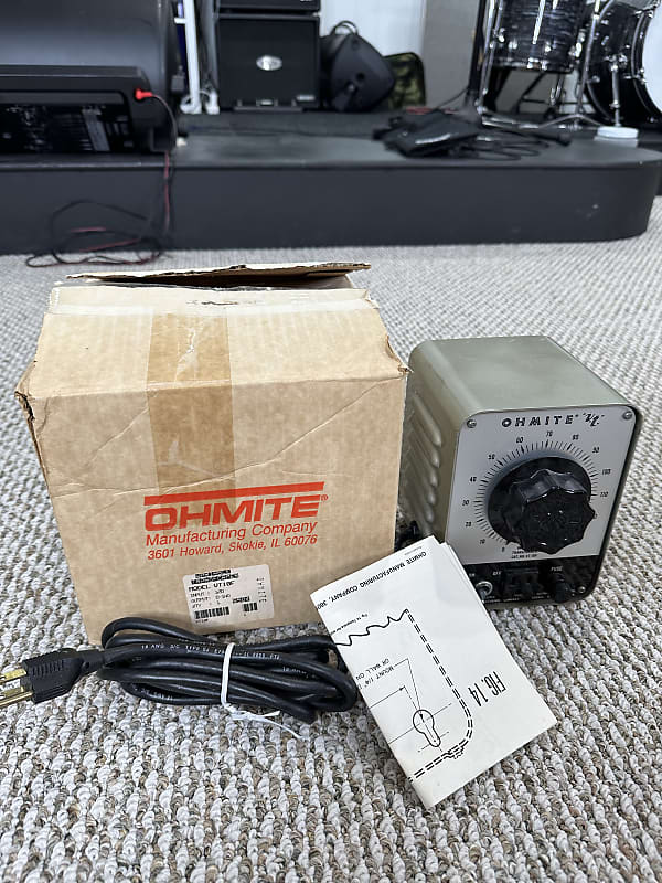 Ohmite VT 10 Variac Van Halen EVH | Reverb