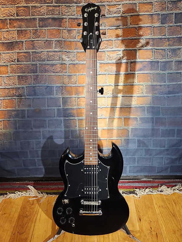 Epiphone SG Standard Left-Handed New Strings Set Up | Reverb