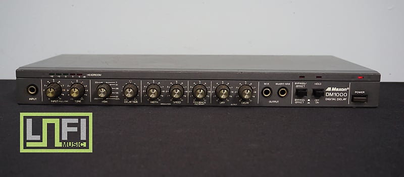 Maxon / Ibanez DM1000 80's Digital Delay Effects Unit - 100V | Reverb