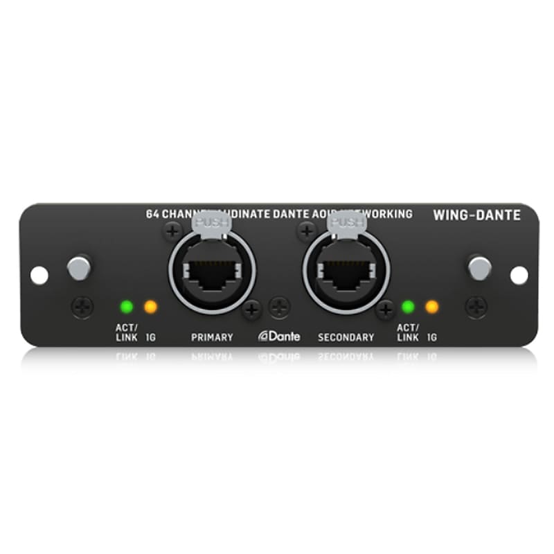 Behringer AoIP-DANTE Internal Brooklyn Card Wing | Reverb