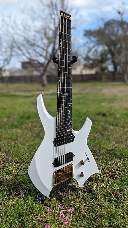 Ormsby Goliath 2020 - White Headless 8 String | Reverb
