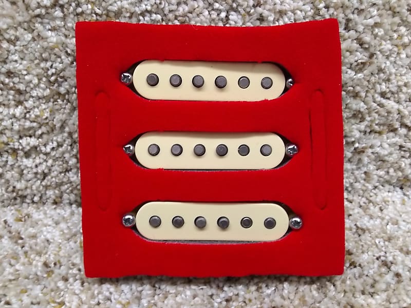 Fender Custom Shop Pickup Set Aged White | Reverb