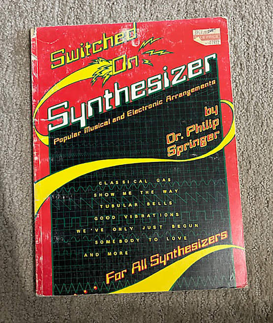 Switched On Synthesizer by Dr. Philip Springer Sheet Music | Reverb UK