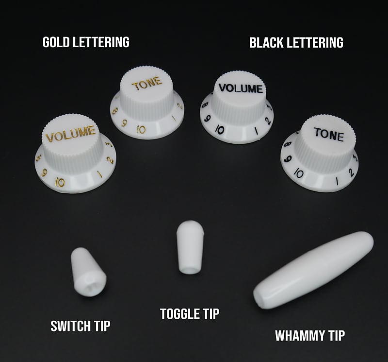 #000 Custom Order Fender Knob Knobs & Or Tips Switch Toggle | Reverb