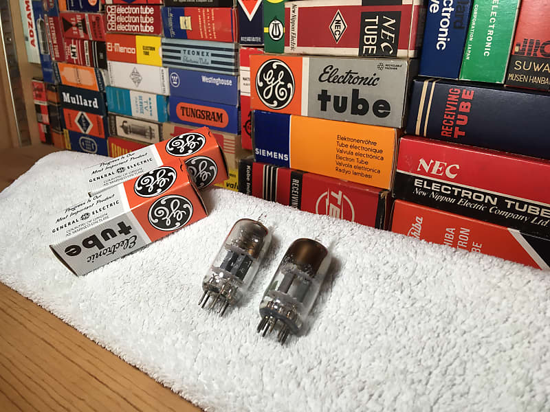 2 Rare NOS General Electric USA DGetter 12AY7 ~ Fender | Reverb UK