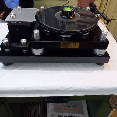 Small Audio Manufacture Antares turntable with SAM Tonearm | Reverb