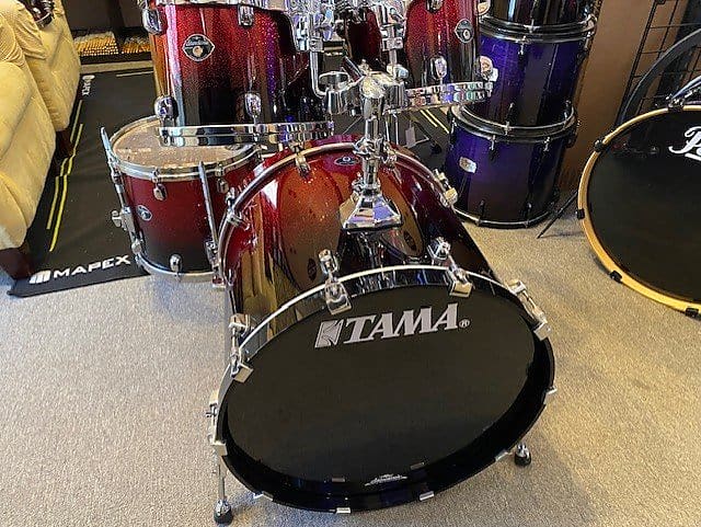 USED Tama Starclassic red Sparkle Fade | Reverb