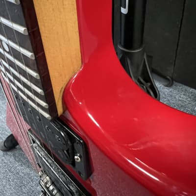 BC Rich Platinum Series Warlock early 1990's (Class Axe) Red | Reverb