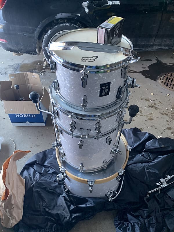 Sonor Aq2 Maple Bop Jazz Kit (4 piece) - white marine pearl | Reverb Sonor Aq2 Maple Bop Jazz Kit (4 piece) - white marine pearl | Reverb