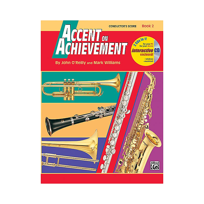 Alfred Accent on Achievement Book 2 Conductor's Score | Reverb