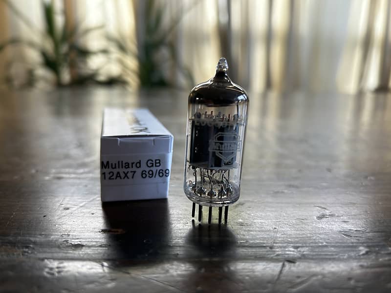 Mullard 12AX7 / ECC83 circa 1961 tube tests like new | Reverb