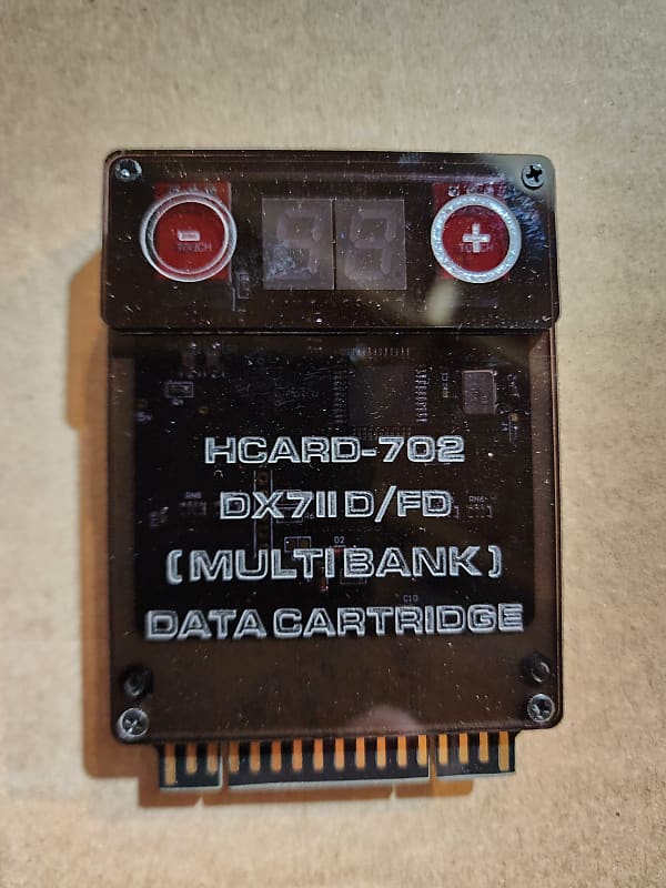 Hypersynths HCARD-702 yamaha DX7II | Reverb