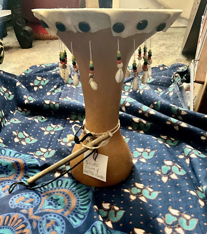 African Gourd Drum & Rattle Combo | Reverb
