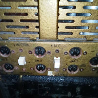 Dynacord MV120 all tube mixer/amplifier w Cabs 1960s - Gold | Reverb