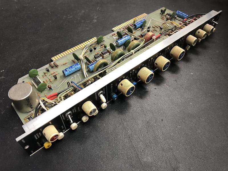 Auditronics 501 Input Module (Mic Preamp / Inductor | Reverb