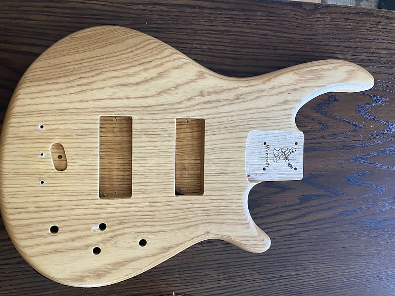 Warmoth G5 5-String Bass Body- Swamp Ash | Reverb
