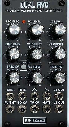 AJH SYNTH DUAL RVG RANDOM VOLTAGE EVENT GENERATOR BLACK : | Reverb