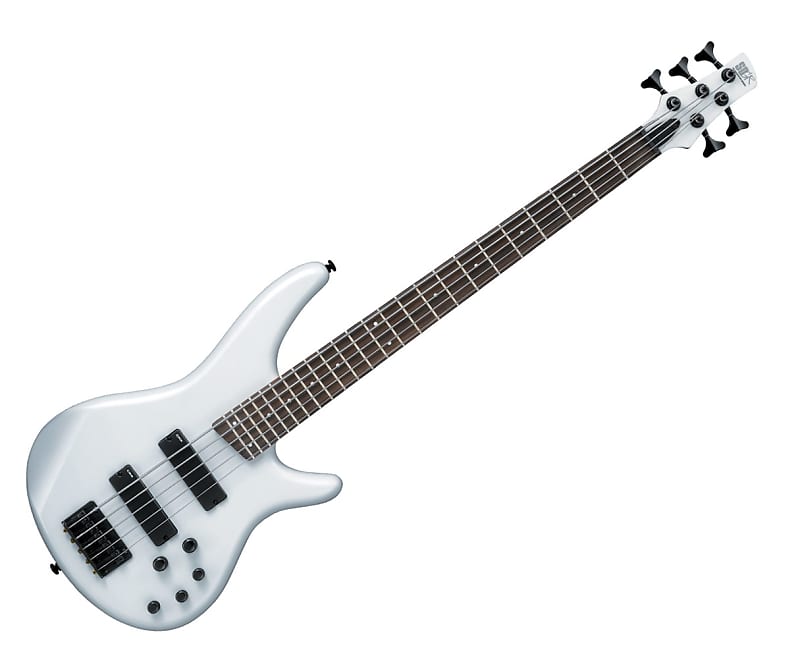 Ibanez SR255PW 5 String Electric Bass Olympic White | Reverb
