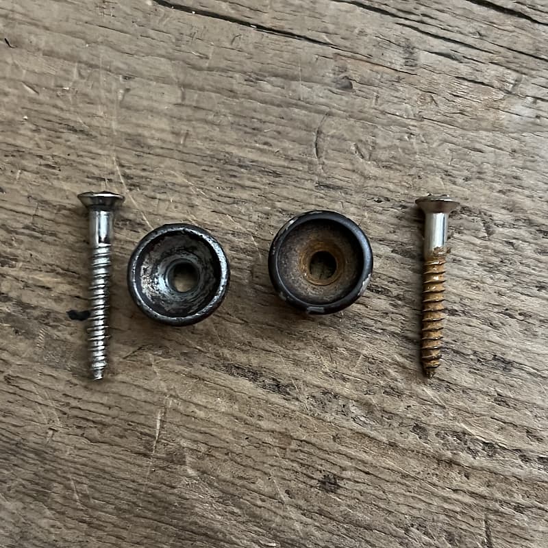 Fender Strap Buttons 1960's 1963 Pre CBS Stratocaster | Reverb