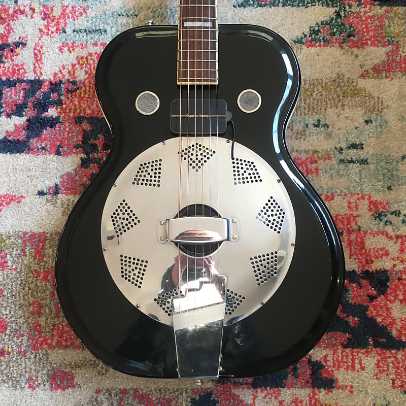 '64 Valco Folkstar Res-o-glass Resonator Guitar Airline | Reverb
