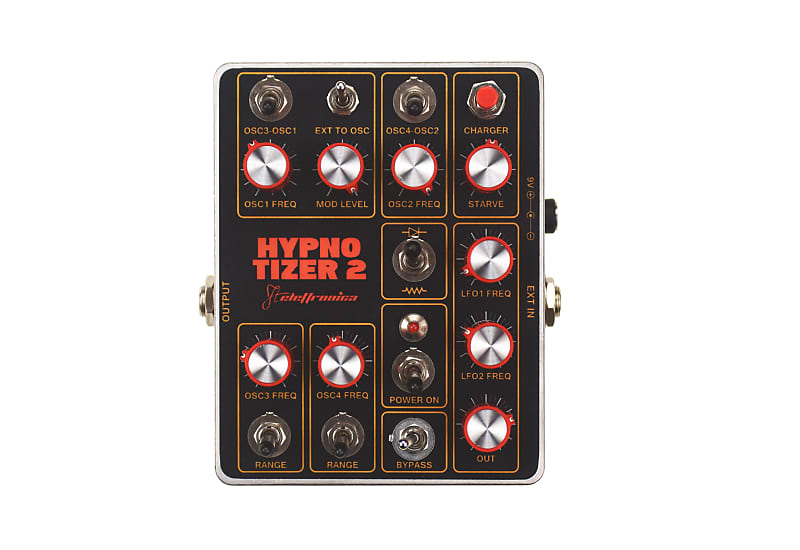 Hypnotizer II FTelettronica Black/ Aluminum | Reverb