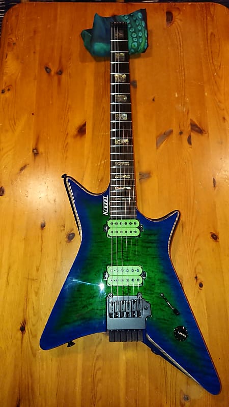 Kiesel X Type Headless 2022 - Translucent Dragonburst Flamed | Reverb