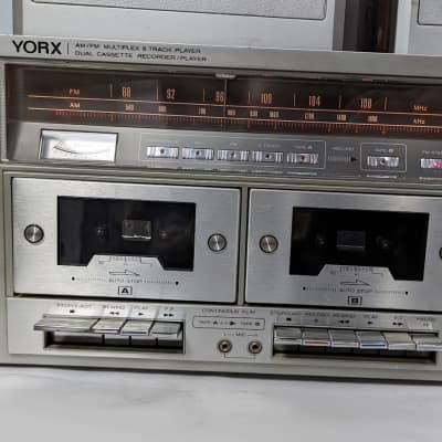 Vintage YORX M2683 AM / FM Multiplex 8 Track Player Dual | Reverb