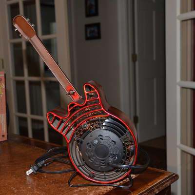 Rockgear Guitar Shaped Fan - Perfect Working Condition | Reverb