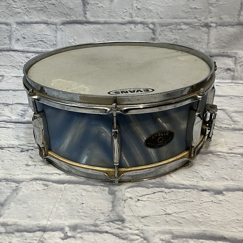 Apollo MIJ Snare Drum Blue Flame 14x5.5" Snare | Reverb