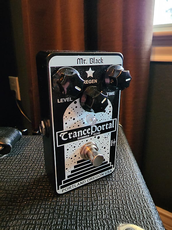 Mr. Black Trance Portal 2022 - Black & Mystic Blue | Reverb