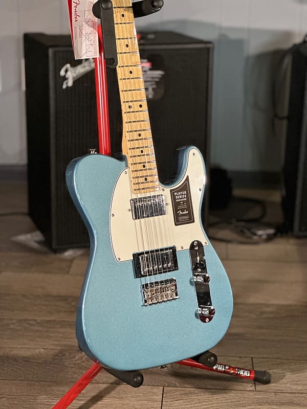 Fender Player Telecaster HH, Maple Fretboard, Tidepool W/ | Reverb