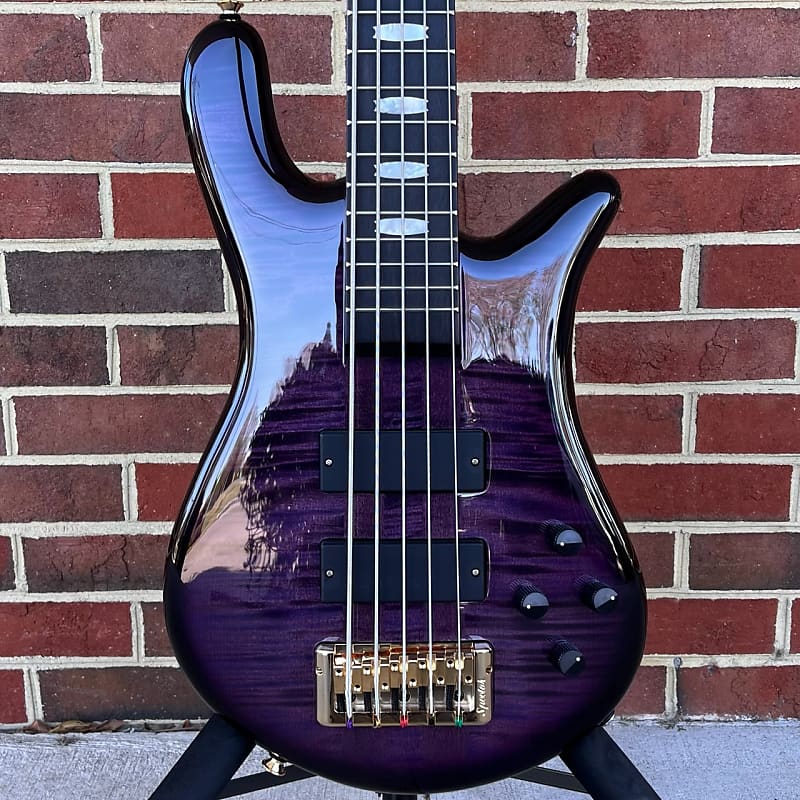 Spector Euro 5 LT, Violet Fade Gloss, Bartolini Pickups, | Reverb