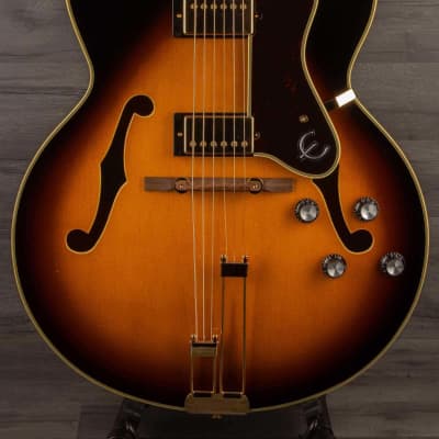 Epiphone Broadway Electric Guitar - Vintage Sunburst, | Reverb UK