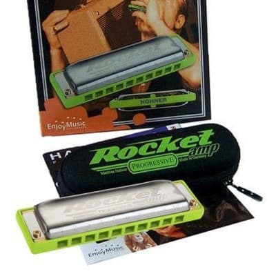 Hohner ROCKET AMP HARP Harmonica Model M2015bx-Bb Harmonica | Reverb