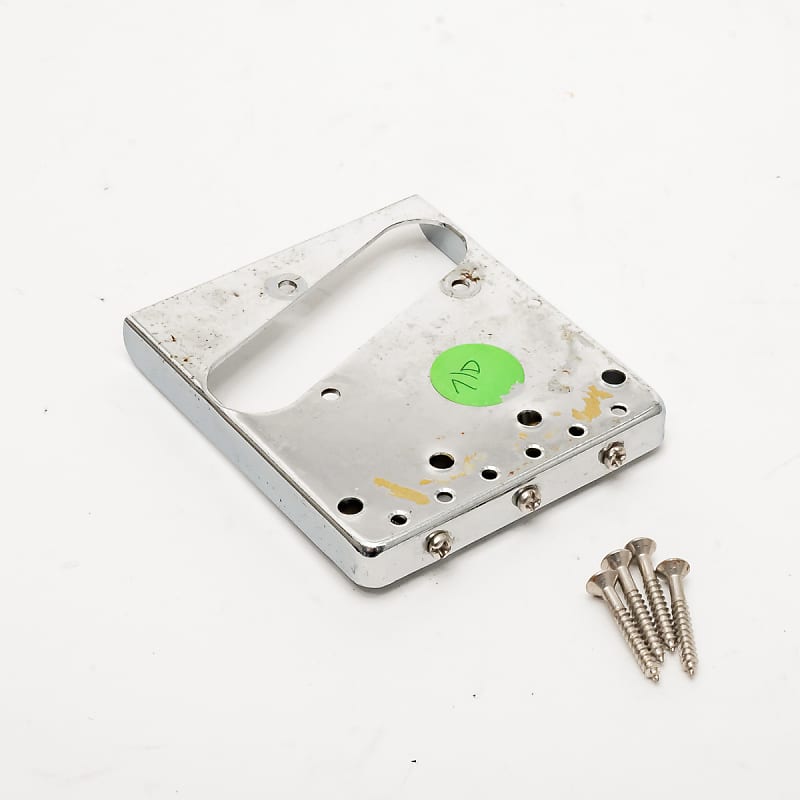 Fender - 3-Piece Tele Bridge - Brass Saddle Tele Ashtray | Reverb