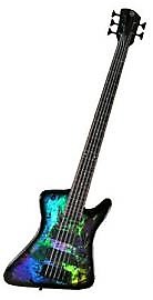 Spector Rex5 5 String Electric Bass Guitar Holoflash | Reverb