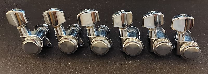 Schaller Locking Chrome Tuners 6 Inline RH Washburn Mercury | Reverb