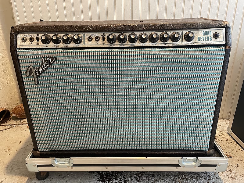Fender Twin Reverb 70s - Aquamarine & Country Twoll | Reverb