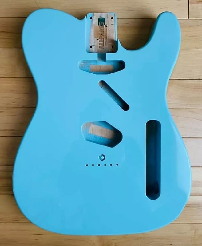 Allparts Telecaster Body Sonic Blue TBF-SB | Reverb