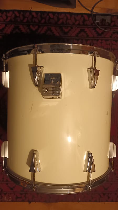 Tama Granstar 16" Floor Tom 90s - White Wrap | Reverb