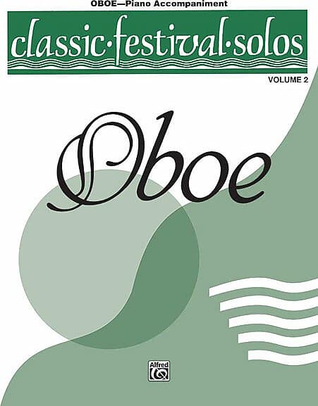 Classic Festival Solos (Oboe), Volume 2 Piano Acc. | Reverb