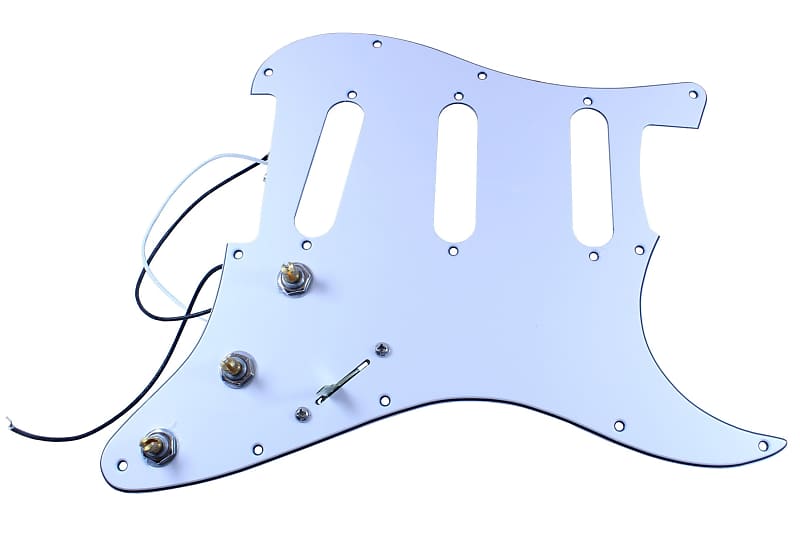 Loaded Stratocaster pickguard (USA and Mexican Fender size) - | Reverb