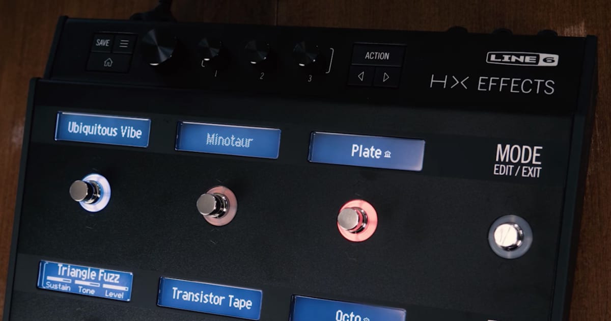 Video: Line 6 Releases the HX Effects Pedal | Reverb News