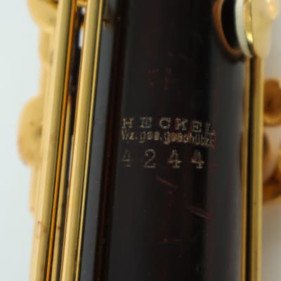 Heckelphone with Modern Gold Plated Keywork SN 4244 REBUILT | Reverb