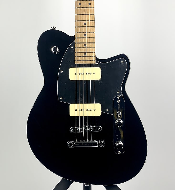 Reverend Charger 290 Midnight Black | Reverb