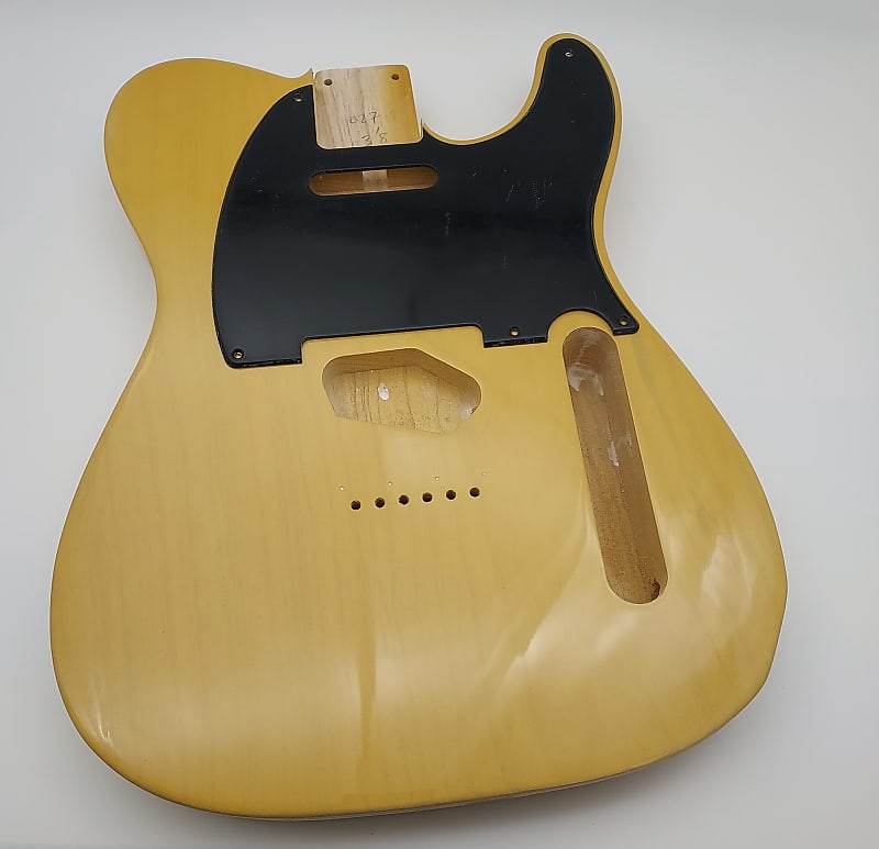 3lbs 9oz BloomDoom Nitro Lacquer Aged Relic Butterscotch | Reverb