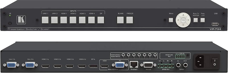7?Input 4K UHD Presentation Sw | Reverb
