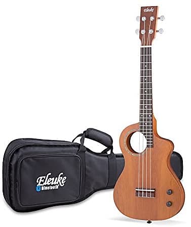 EleUke SL-T Tenor Electric Ukulele with Deluxe Bag | Reverb